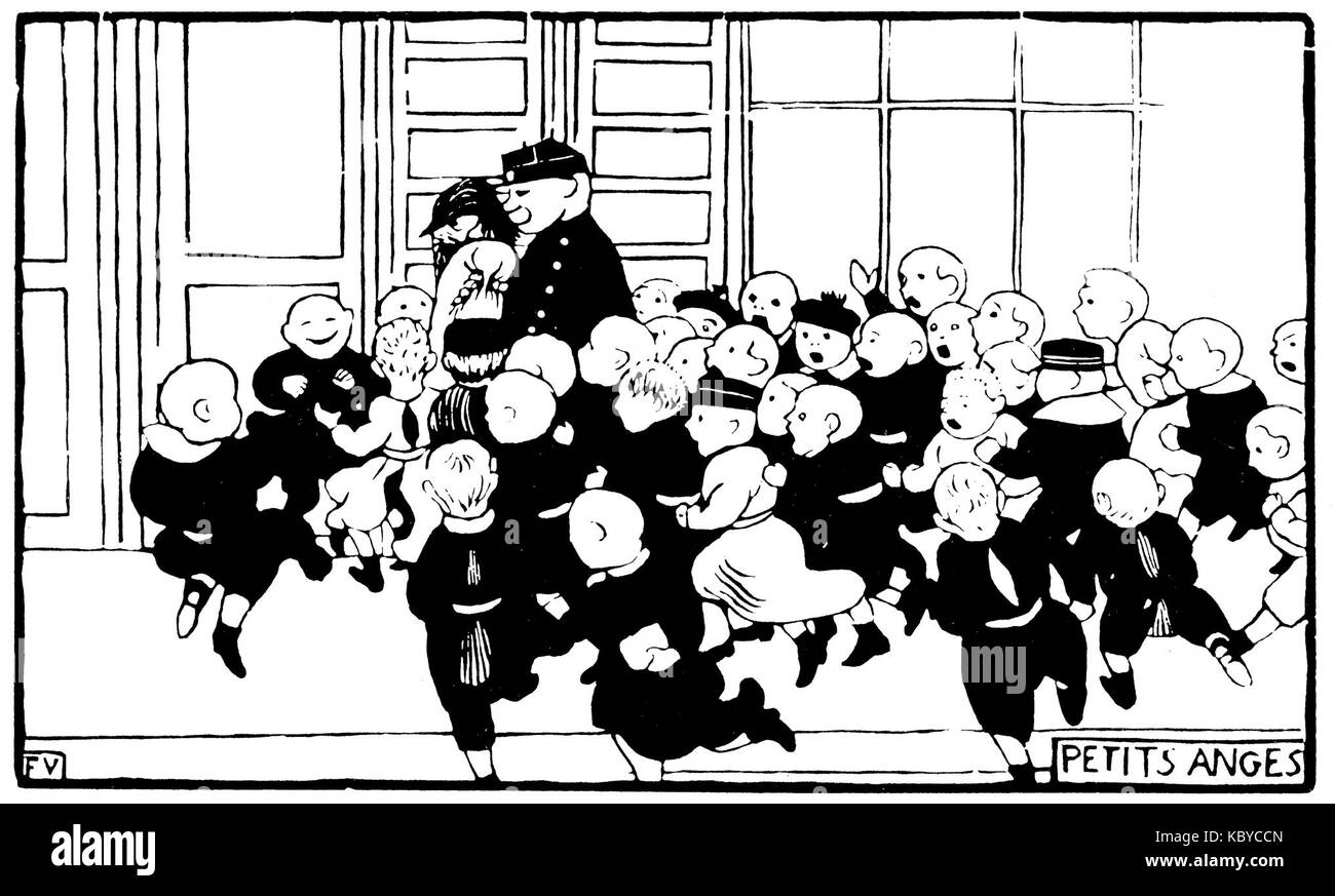 'Les Petits Anges' (The Little Angels) is an 1894 painting by French ...