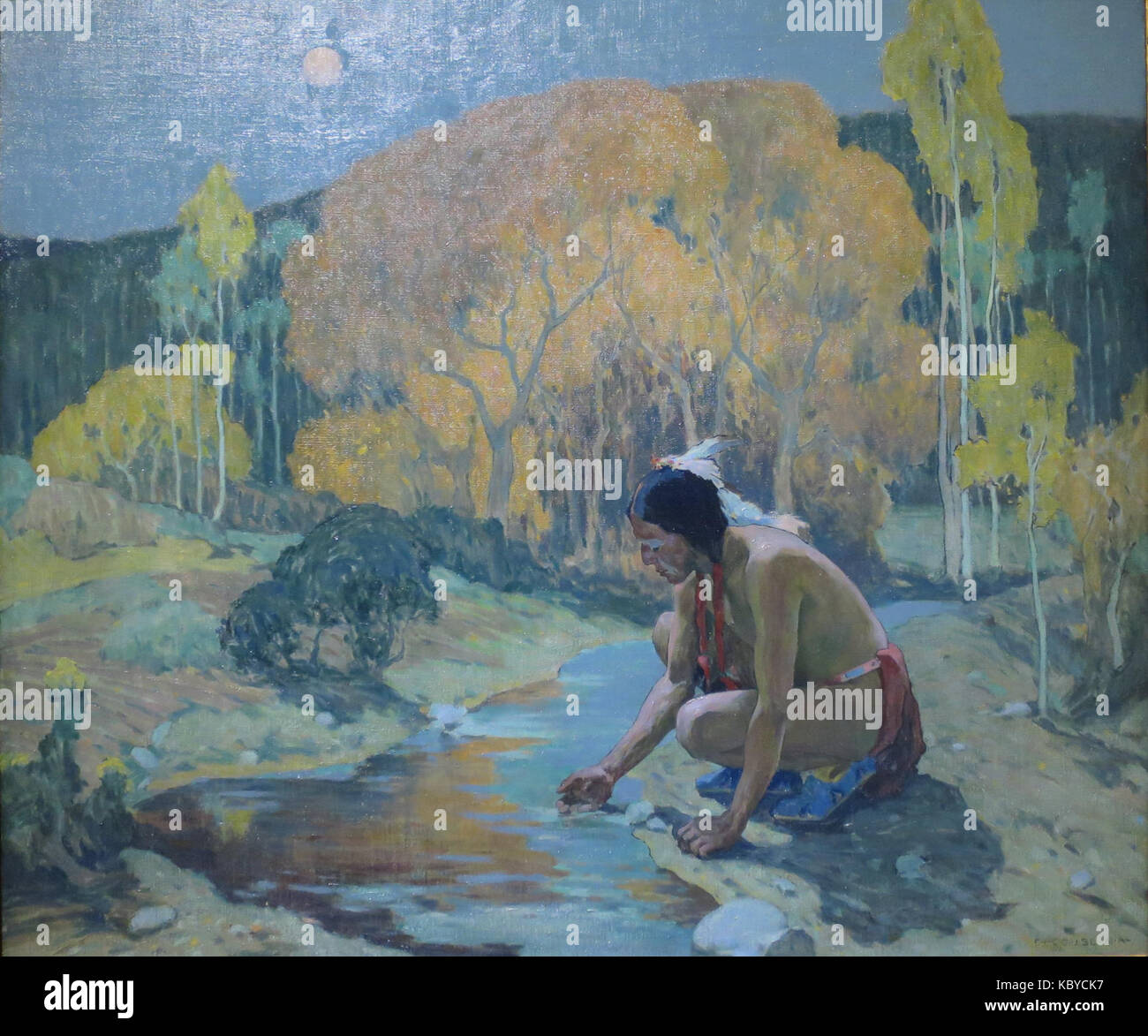 Irving couse hi-res stock photography and images - Alamy