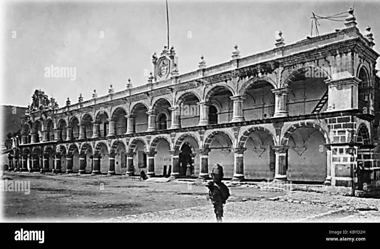 The Palacio Capitanes, built in 1875, an important historical building ...