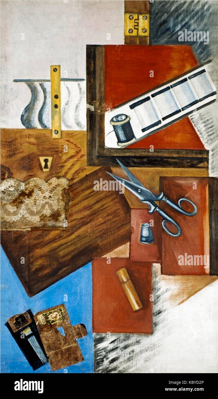 Working Casket (Rozanova, 1915 Stock Photo - Alamy