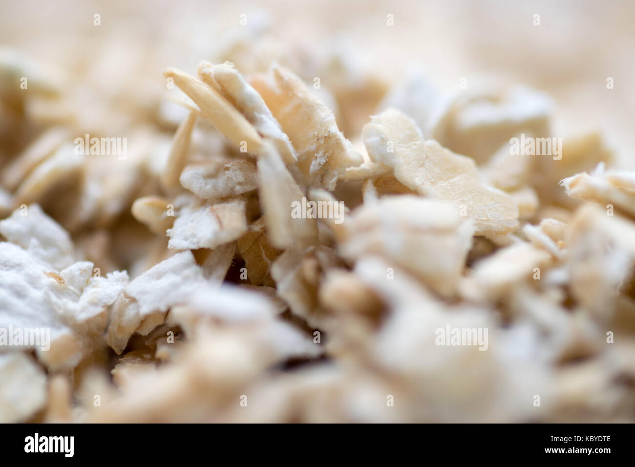 Oatmeal grains Detail Stock Photo - Alamy