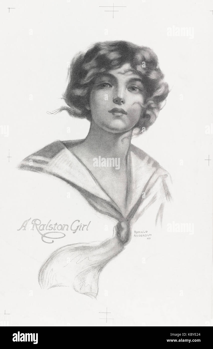 A Ralston Girl (Boston Public Library Stock Photo - Alamy