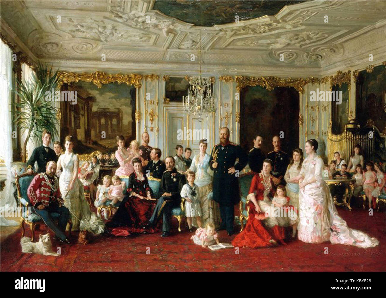 King christian ix of denmark portrait hi-res stock photography and ...