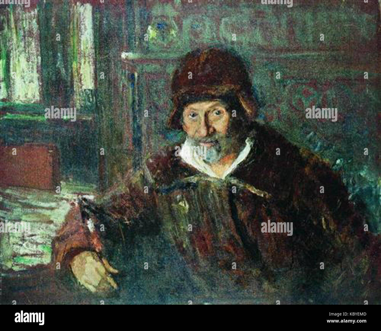 REPIN portret REPIN. 1920 Stock Photo - Alamy
