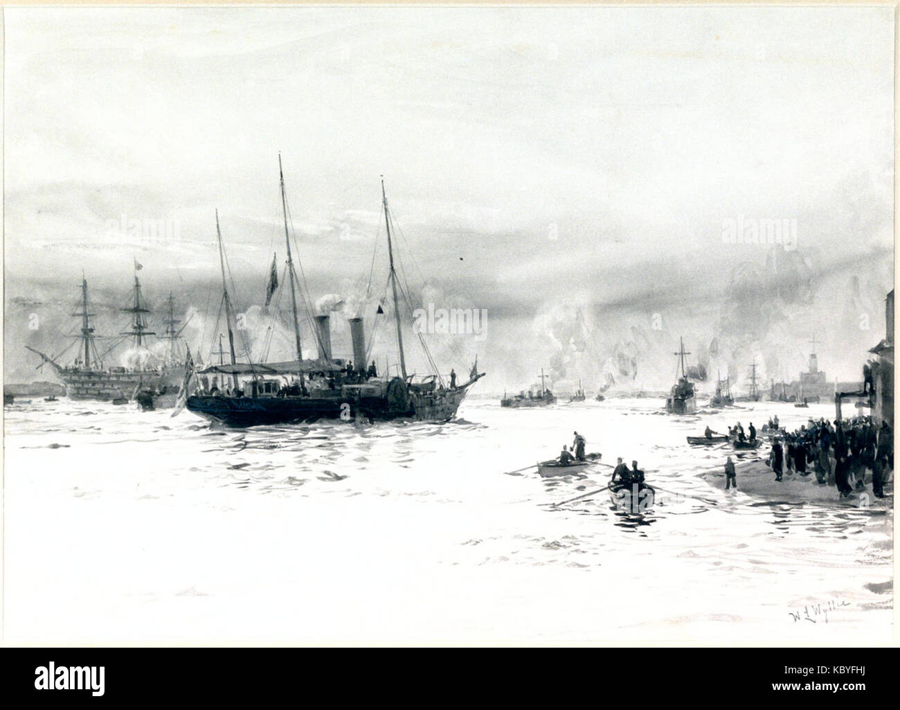 Queen victoria funeral hi-res stock photography and images - Alamy