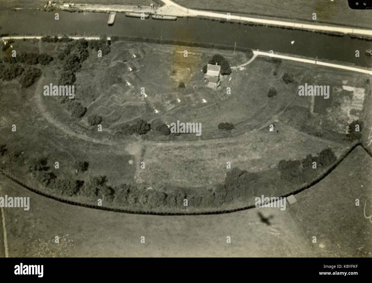 Luchtfoto van het Fort bij Heemstede Stock Photo - Alamy