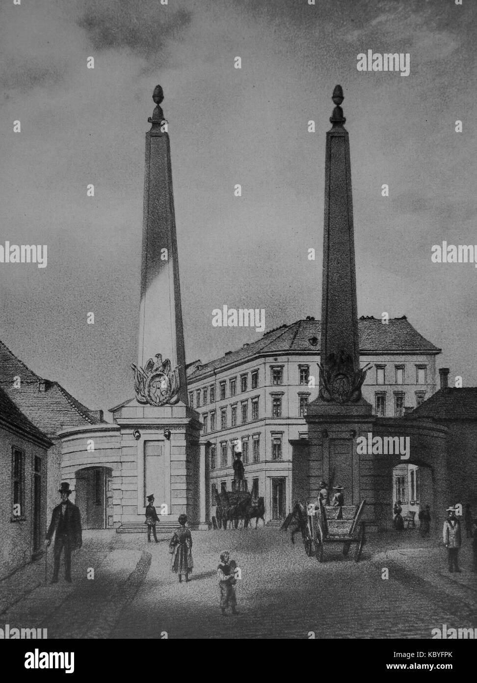 History of the berlin wall Black and White Stock Photos & Images - Alamy