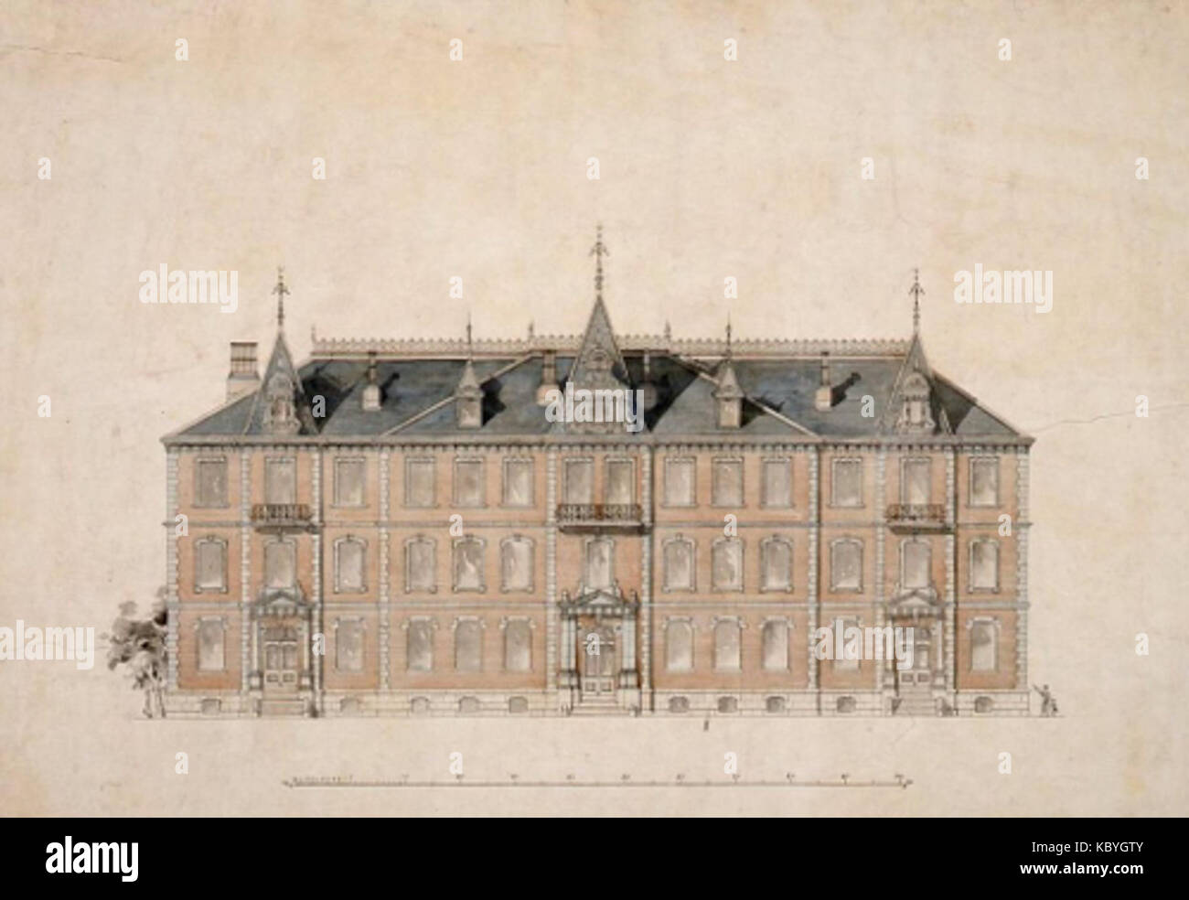 Mitsubishi Ichigokan by Josiah Conder Stock Photo - Alamy