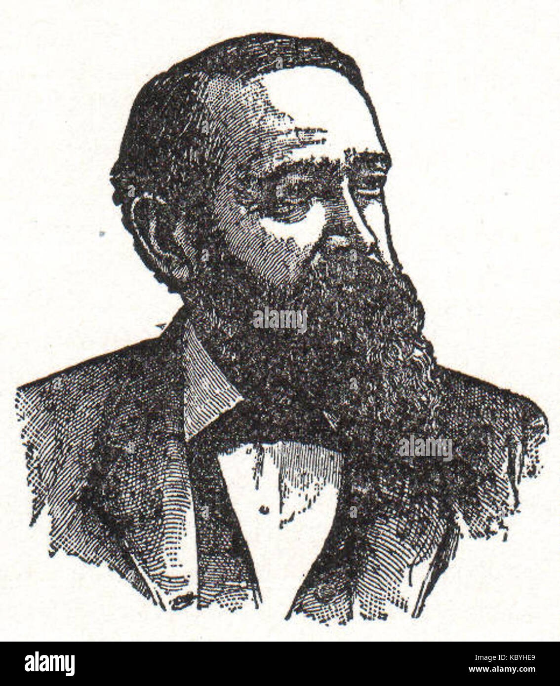 Benjamin harrison illustration Cut Out Stock Images & Pictures - Alamy