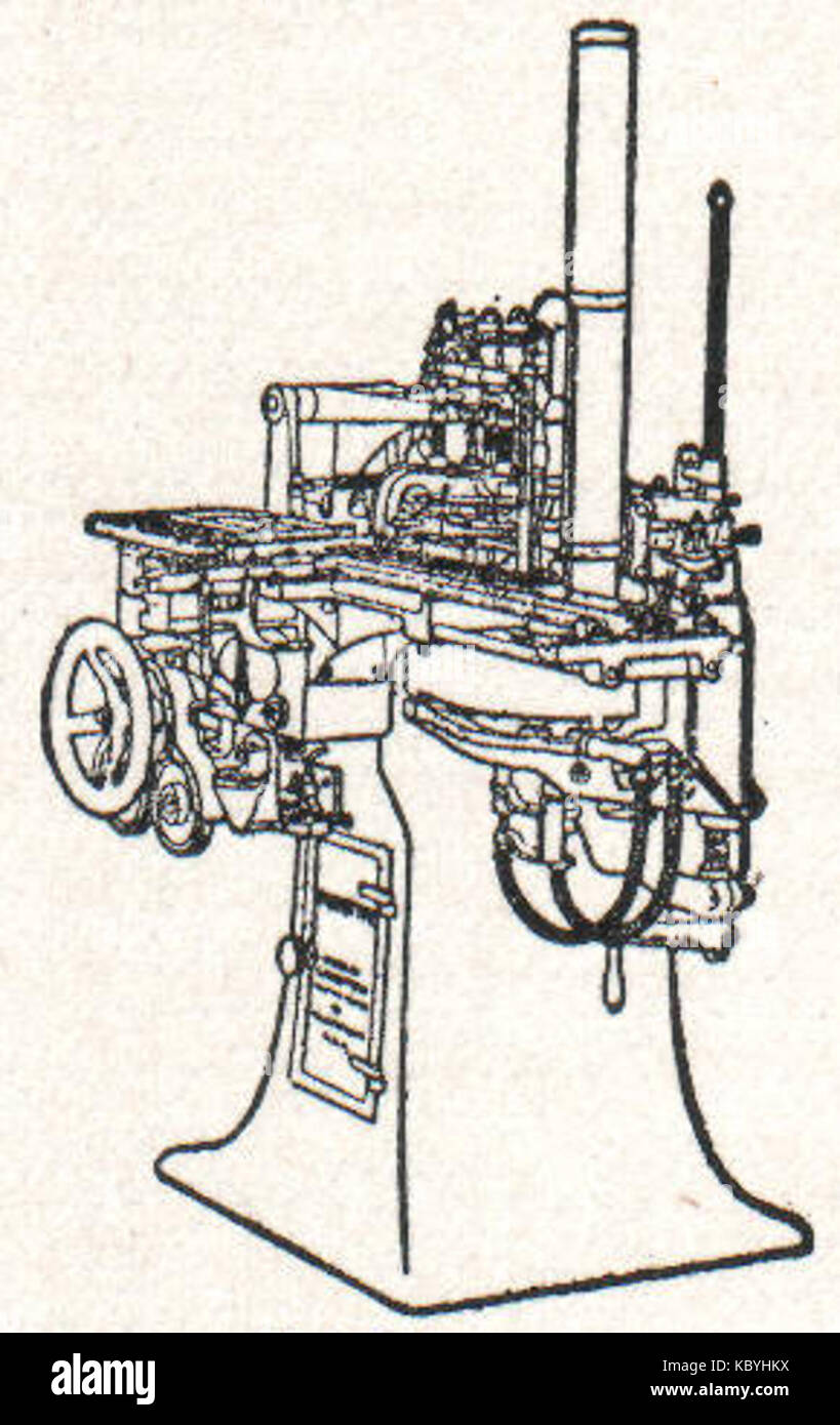 Monotype machine hi-res stock photography and images - Alamy