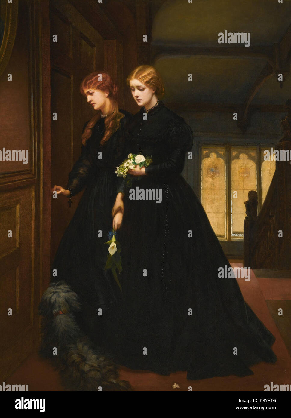 Emily Mary Osborn For the Last Time Stock Photo - Alamy