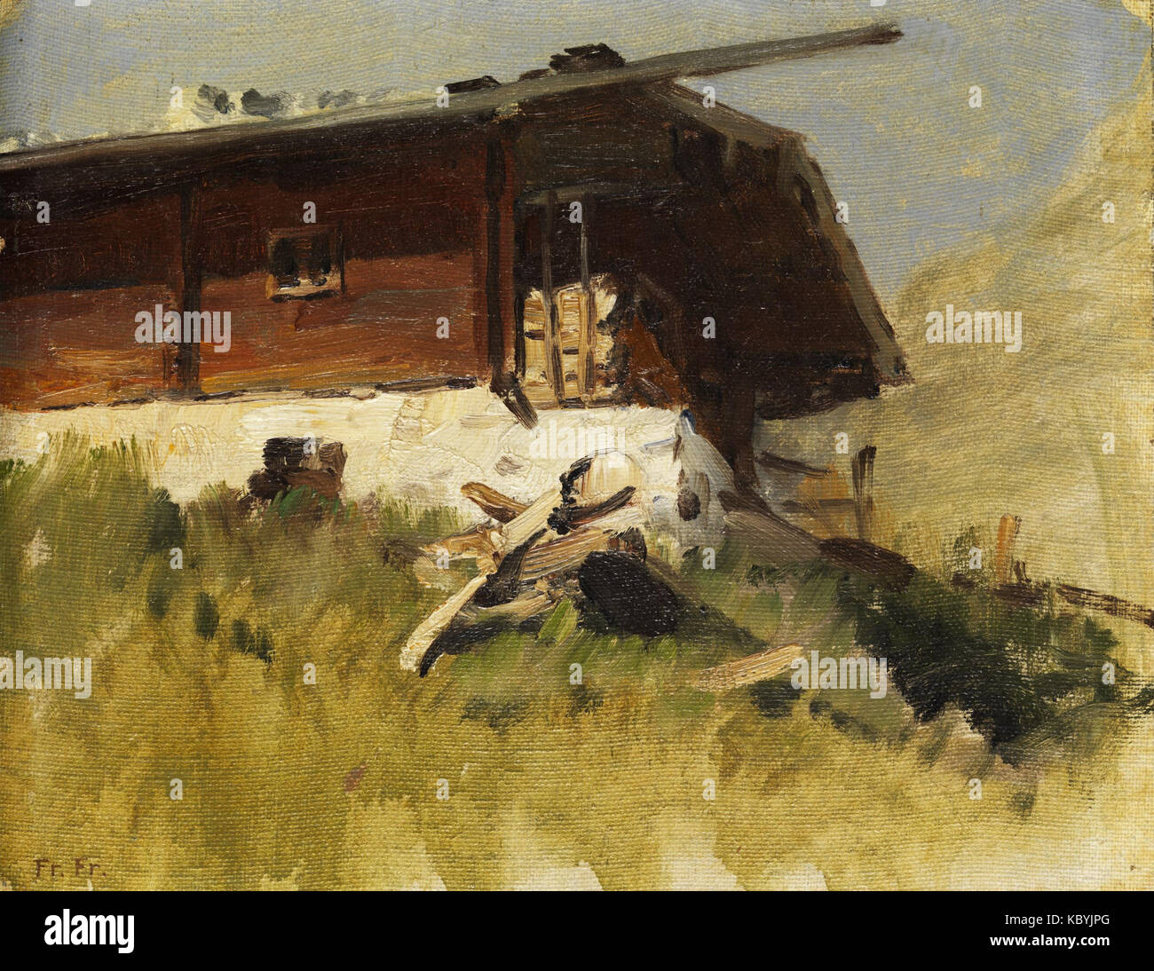 Fritz Freund Berghof (1909 Stock Photo - Alamy