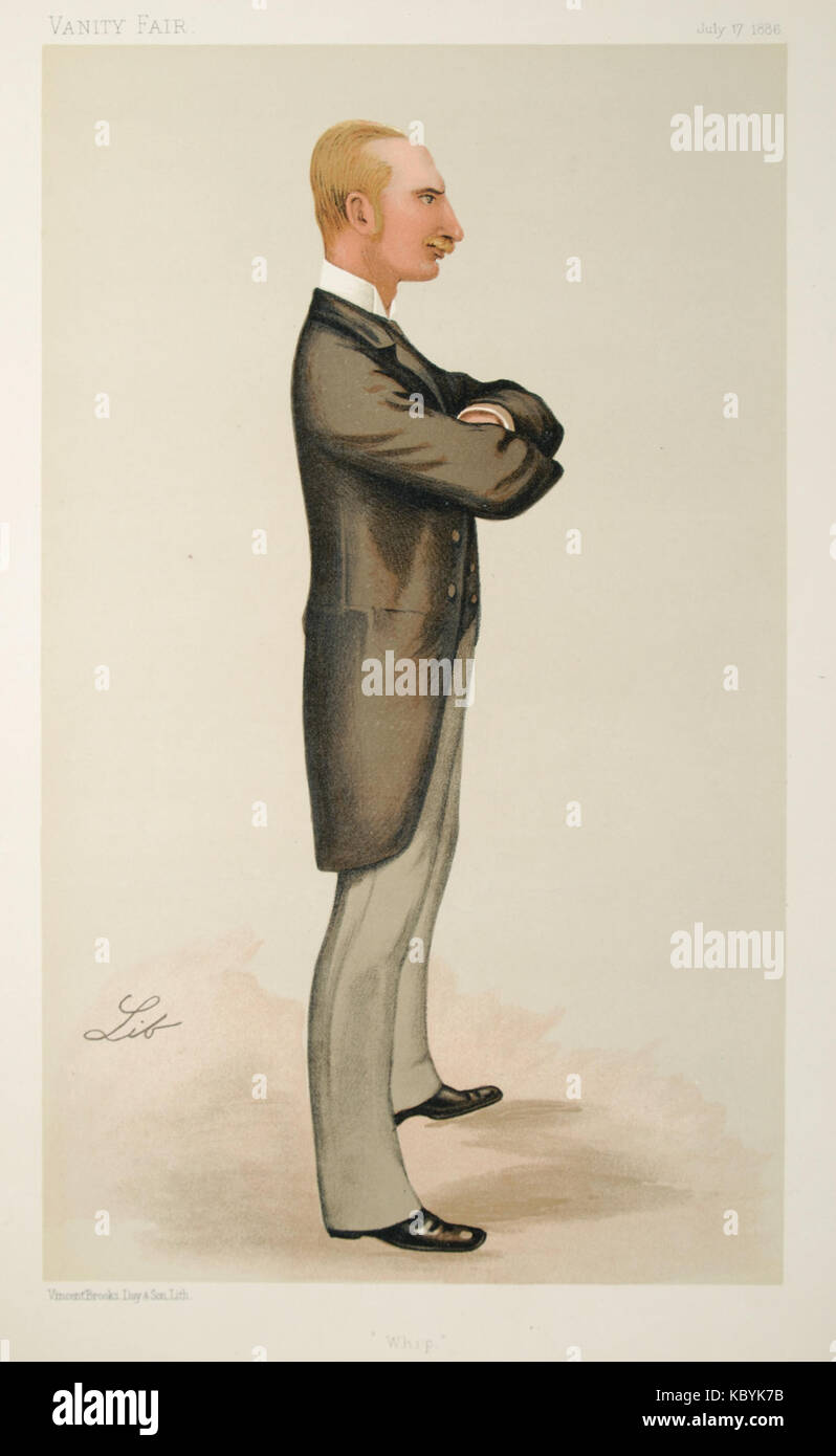 William Hood Walrond, Vanity Fair, 1886 07 17 Stock Photo - Alamy