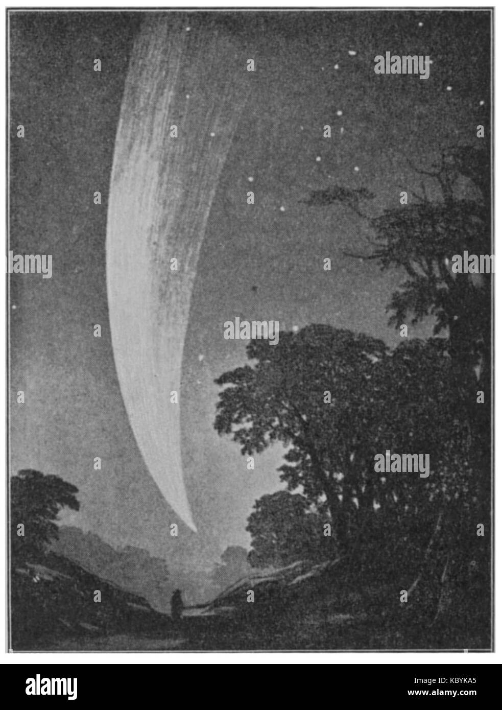 This page from 'Voyage in Space' depicts a visual representation of ...
