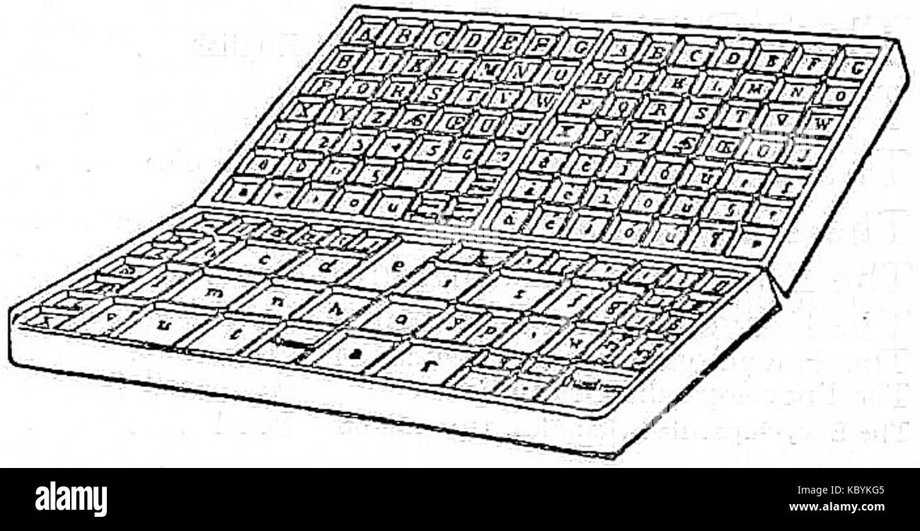 Layout font typography Black and White Stock Photos & Images - Alamy