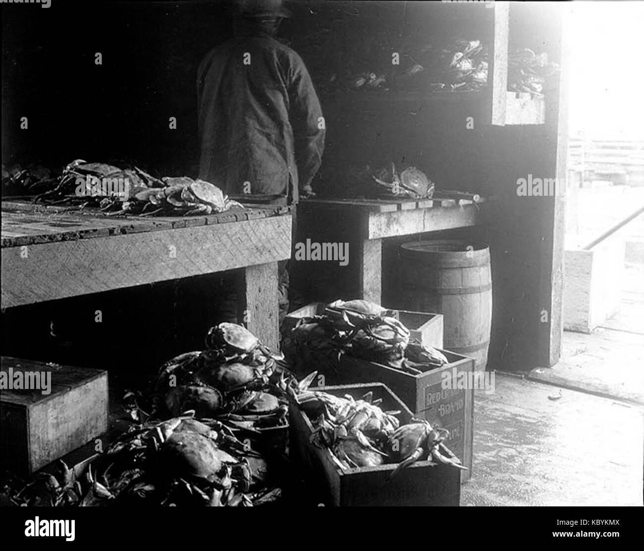 Local shipment Black and White Stock Photos & Images - Alamy