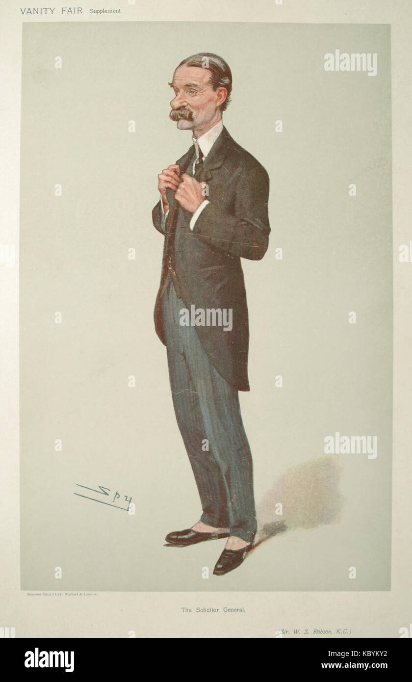 William Robson Vanity Fair 25 January 1906 Stock Photo - Alamy