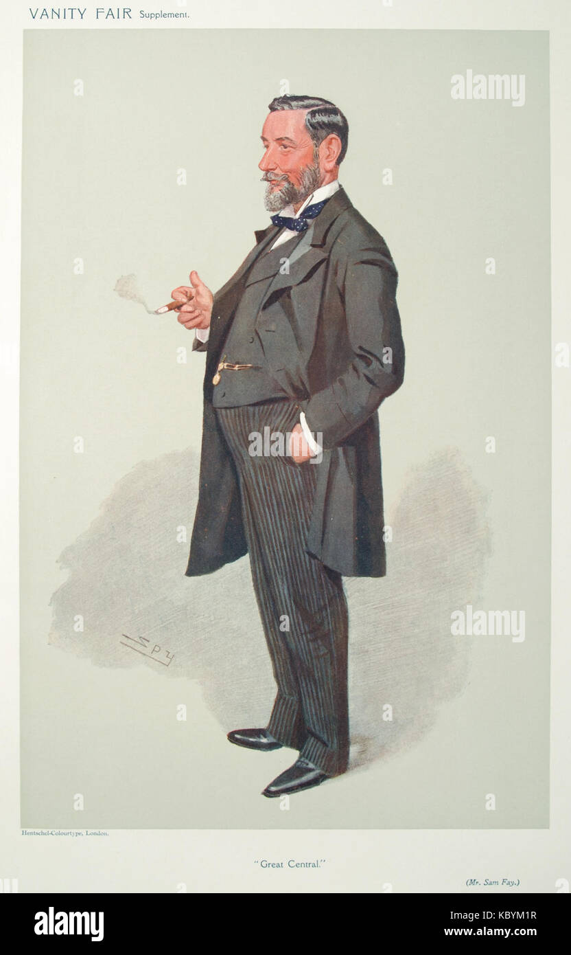 Samuel Fay Vanity Fair 30 October 1907 Stock Photo - Alamy