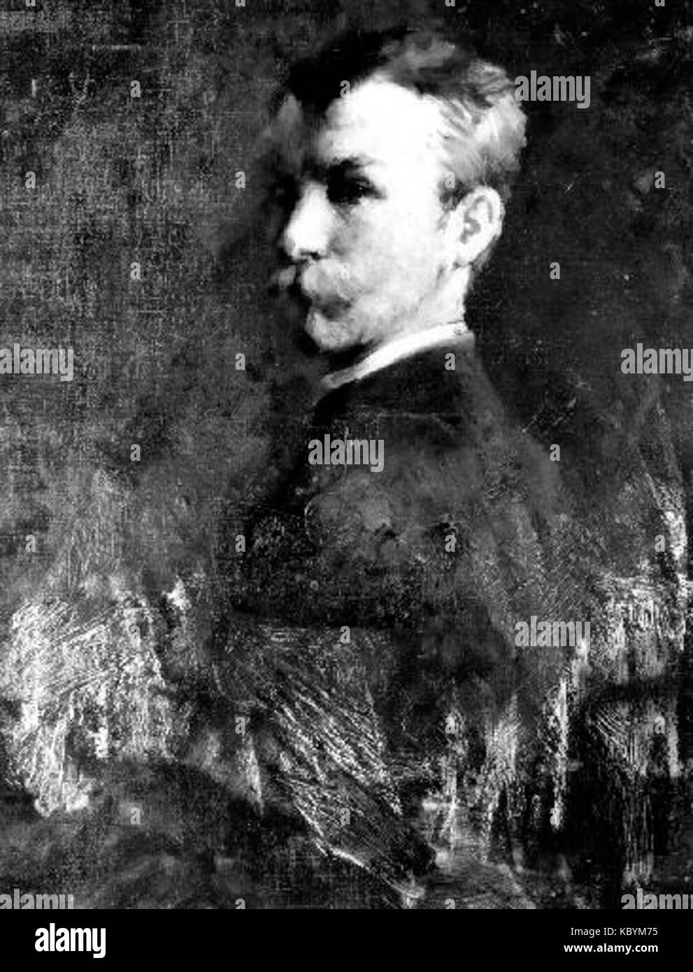 Vaclav Sochor 1855 1935 Vlastni podobizna Stock Photo - Alamy