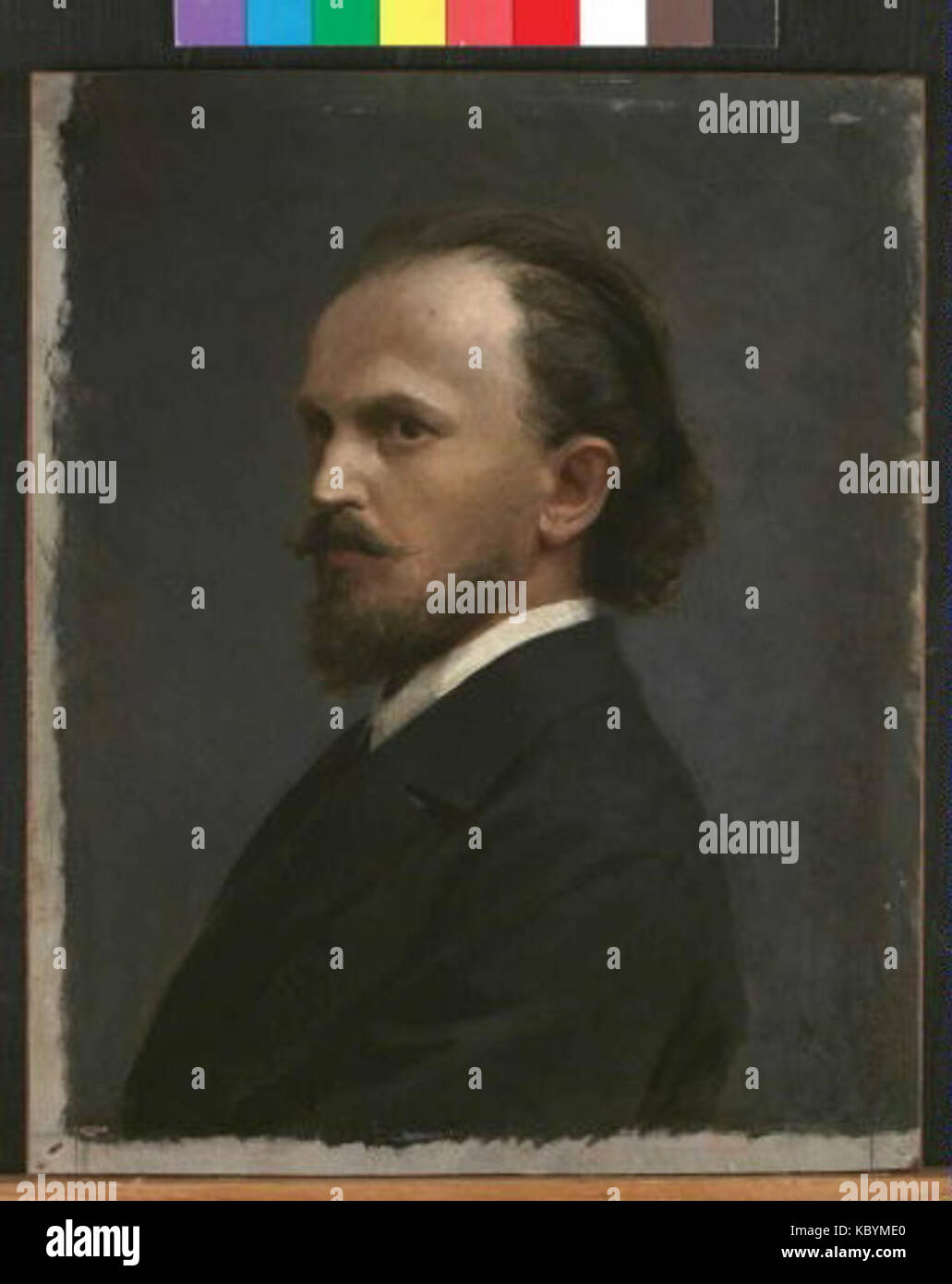 Max Pirner 1854 1924 Podobizna Josefa Tulky Stock Photo - Alamy