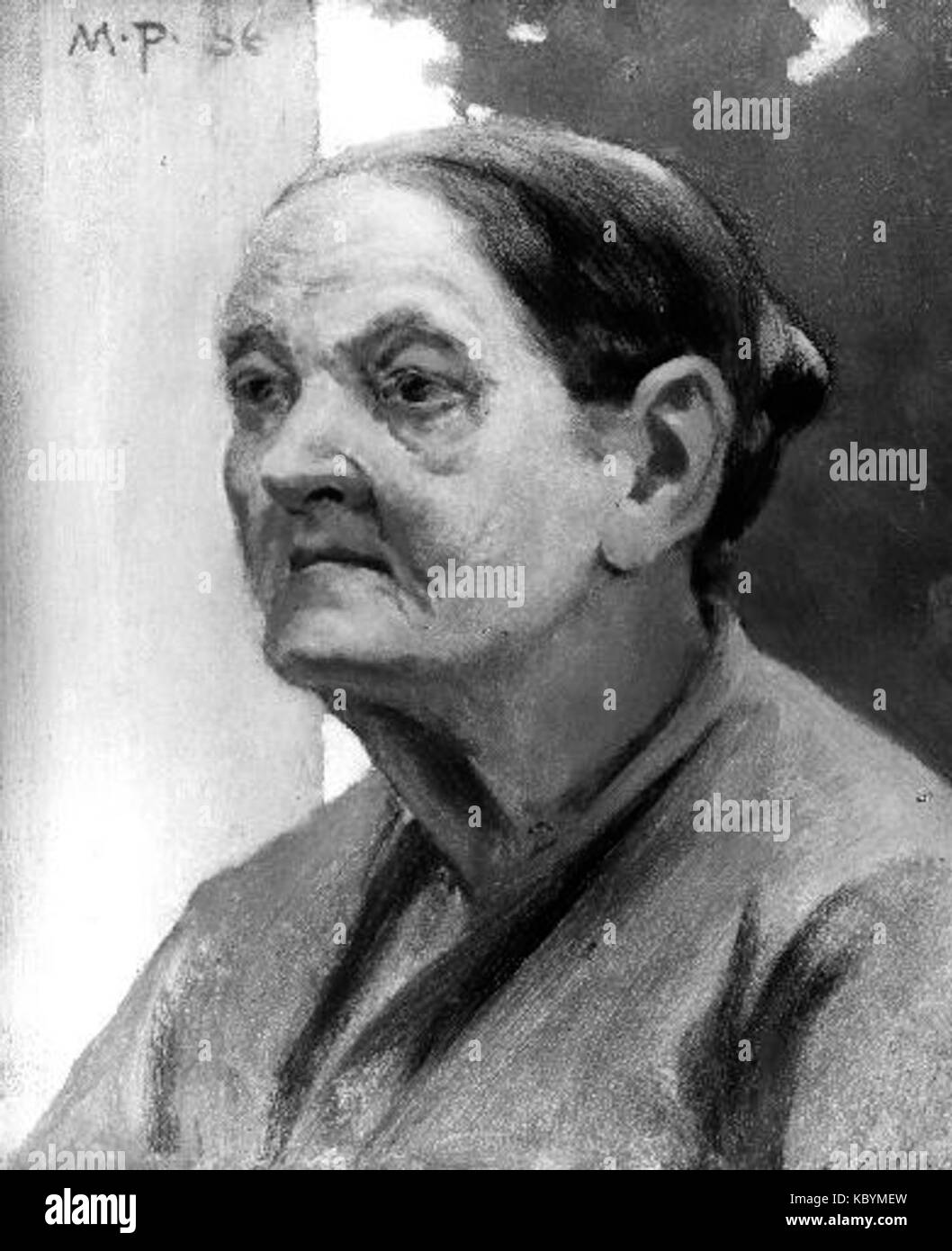 Max Pirner 1854 1924 Babka Stock Photo - Alamy