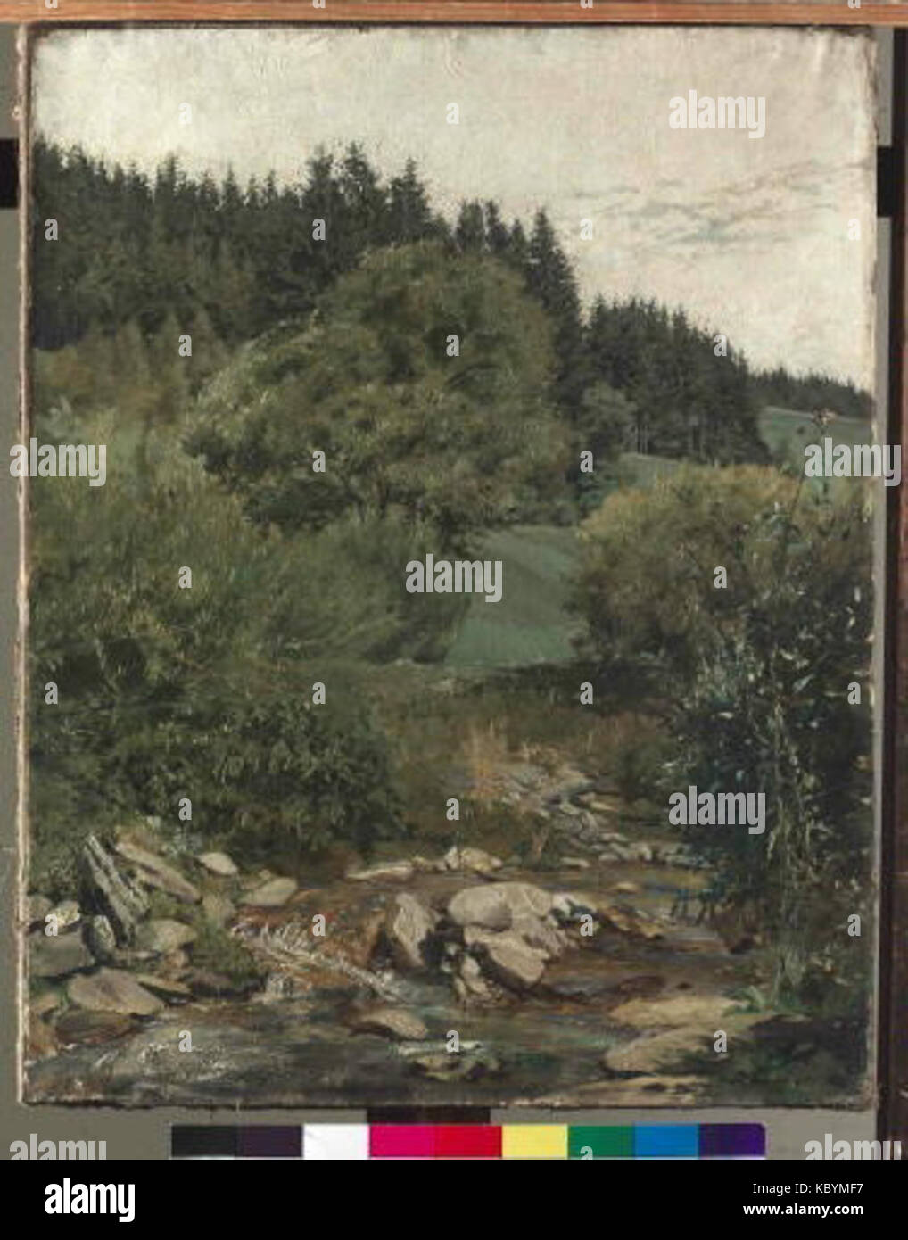 Frantisek Kavan 10.9.1866 16.12.1941 Potok u lesa Stock Photo - Alamy