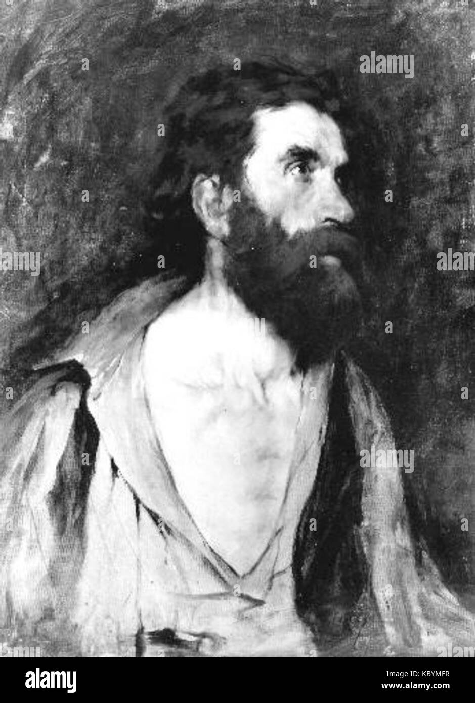 Vaclav Sochor 1855 1935 Podobizna starce Stock Photo - Alamy