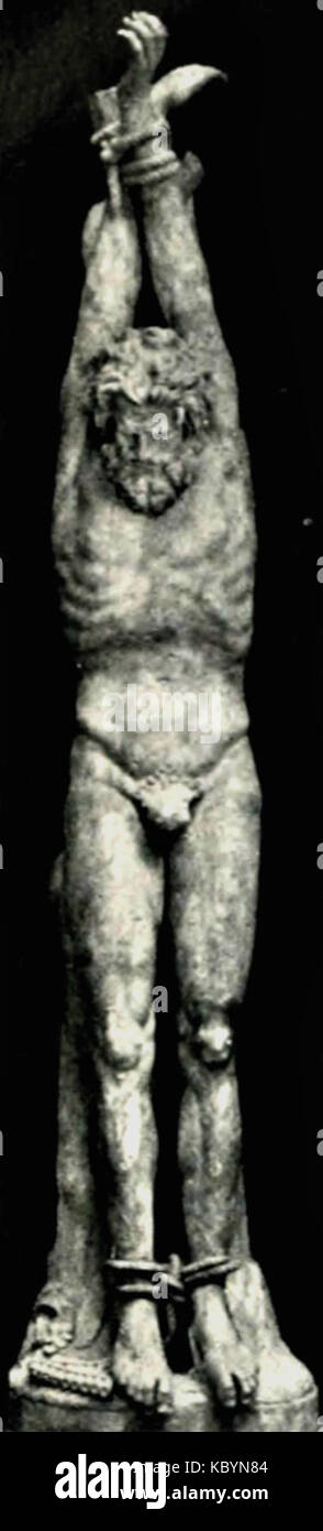 The 'Flaying of Marsyas' is a famous artwork from Greek mythology ...