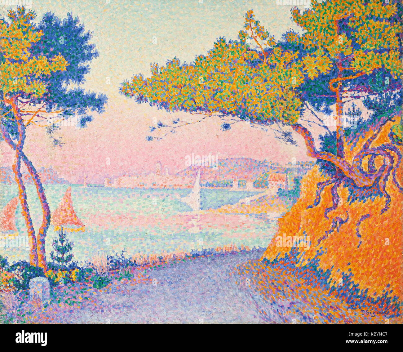 Paul signac french hi-res stock photography and images - Alamy