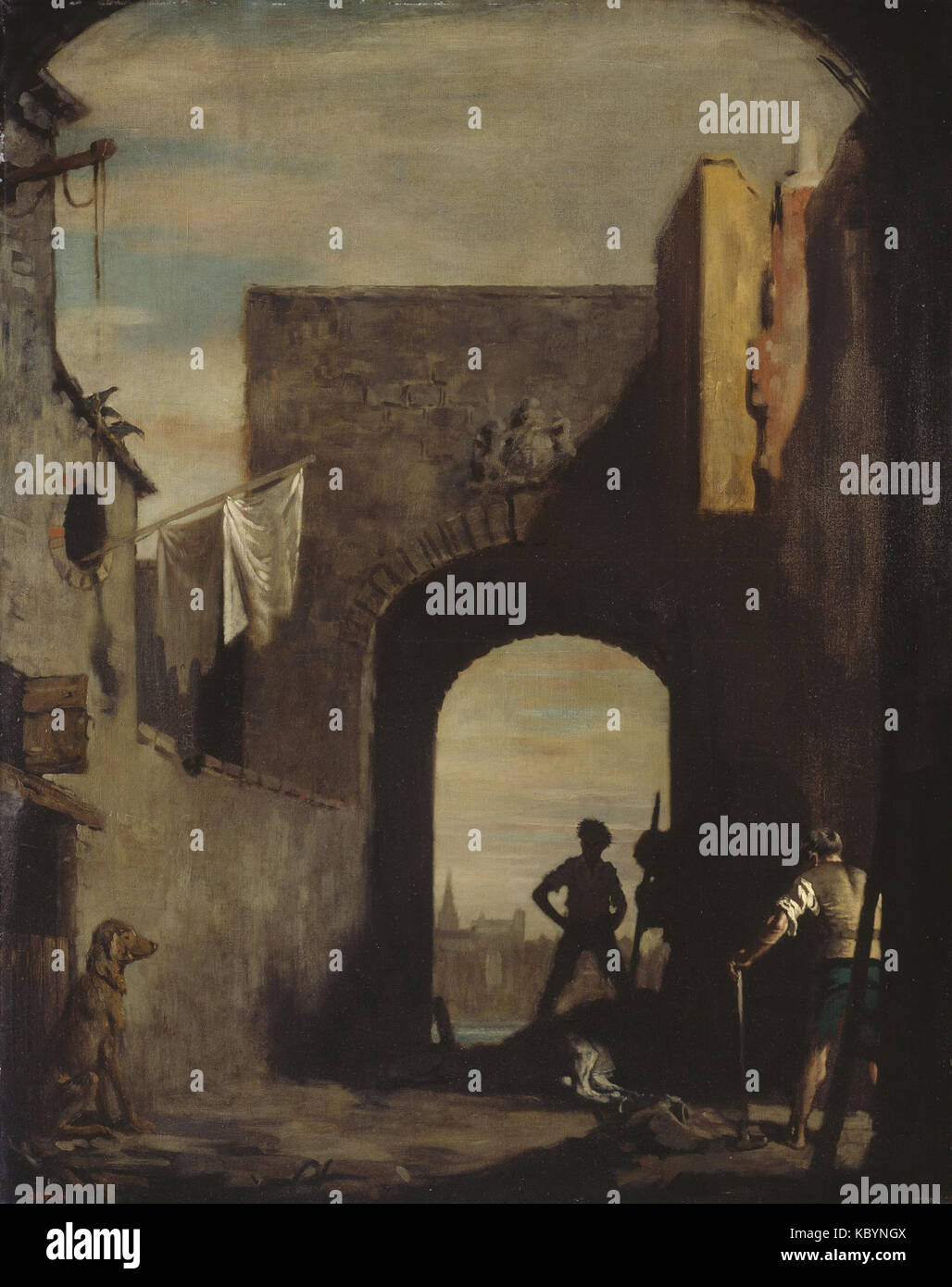 William Orpen The Knacker's Yard (1909 Stock Photo - Alamy