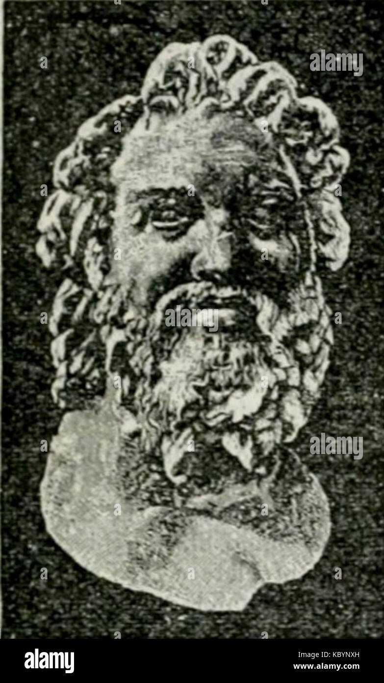 The Greek Art Head of Anytus, from the 1911 edition of the ...