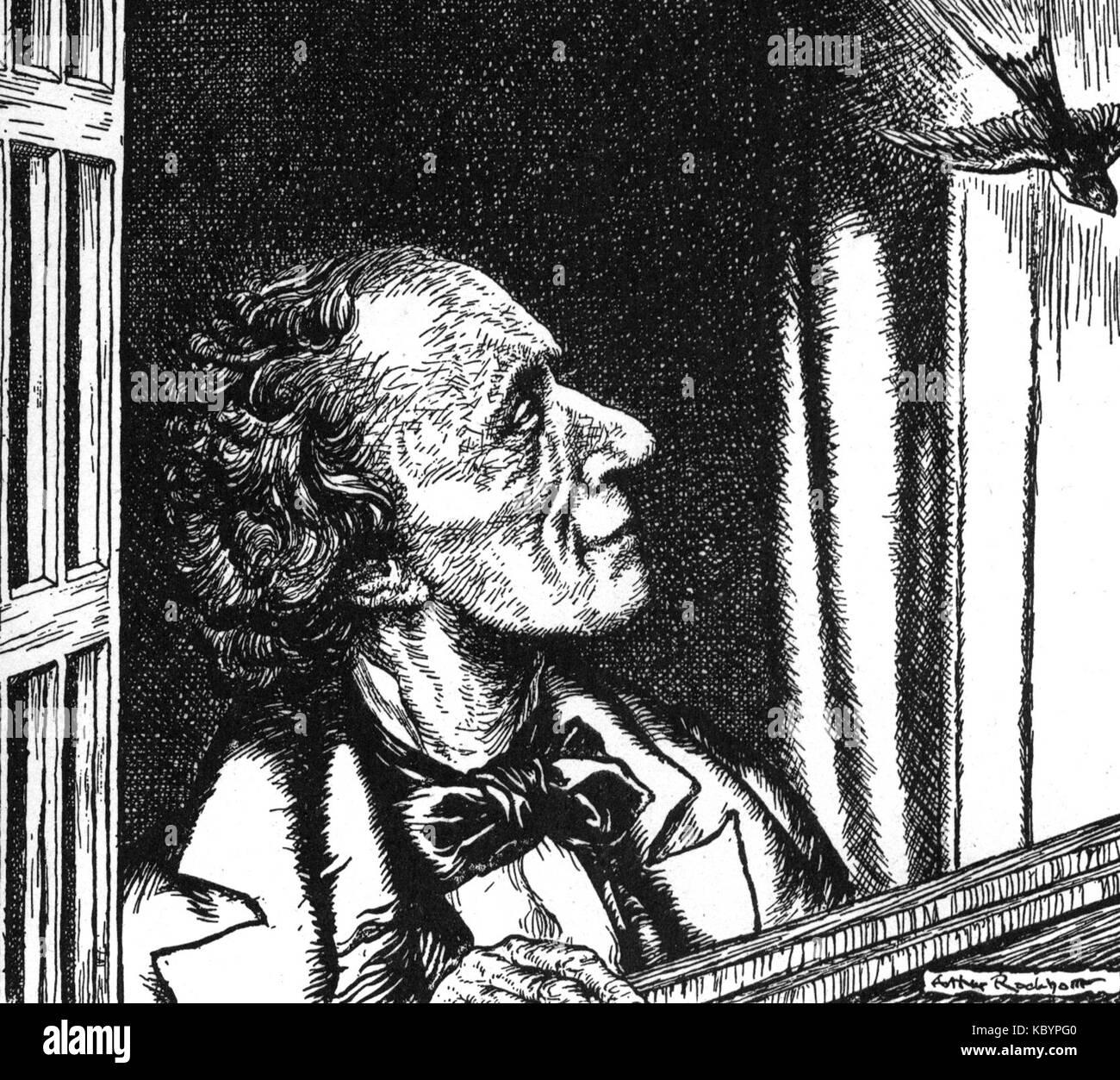 Hans Christian Andersen by Arthur Rackham Stock Photo - Alamy