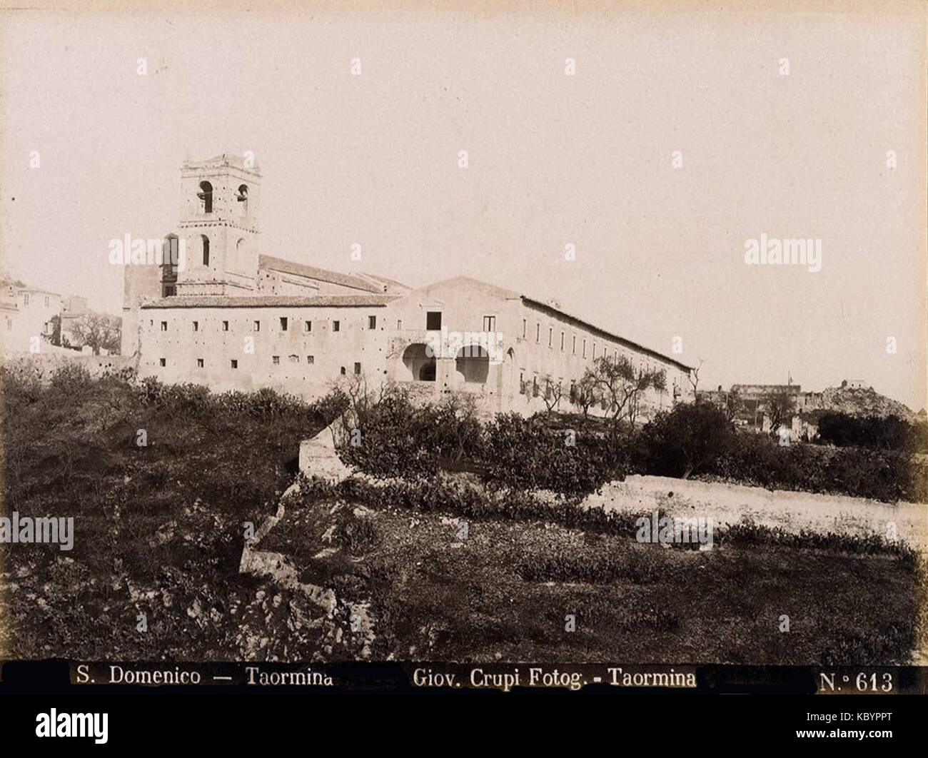 This work by Giovanni Crupi (1849–1925) depicts the Church of San ...