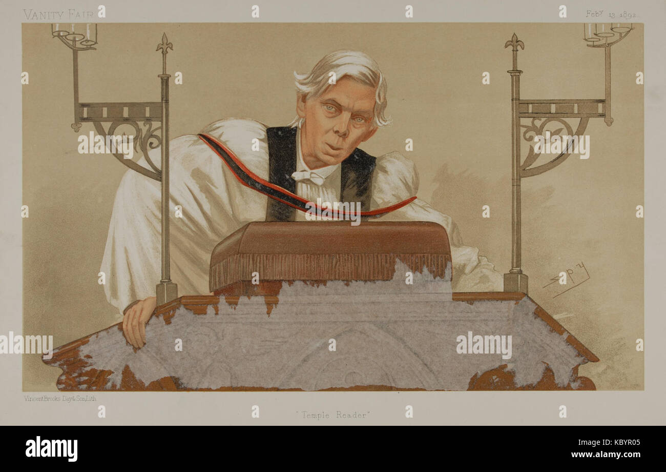 Alfred Ainger, Vanity Fair, 1892 02 13 Stock Photo - Alamy