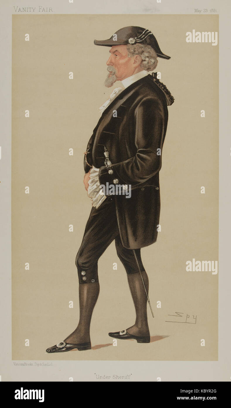 Thomas Beard Vanity Fair 23 May 1891 Stock Photo - Alamy
