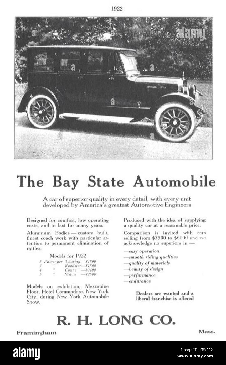 1922 Advertisement Black and White Stock Photos & Images - Alamy