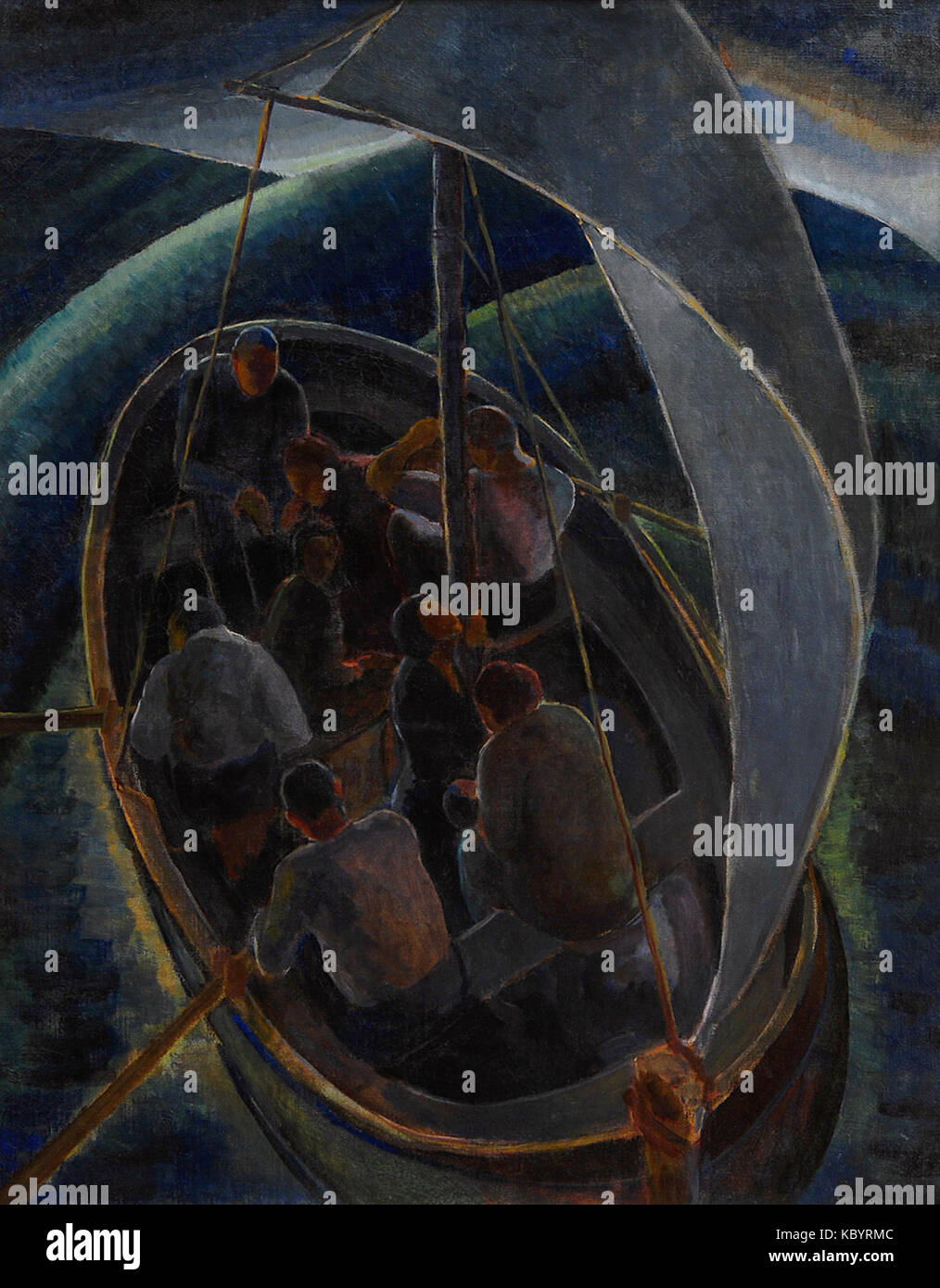 'Roll Jordan Roll' by Malvin Gray Johnson, 1930 Stock Photo - Alamy