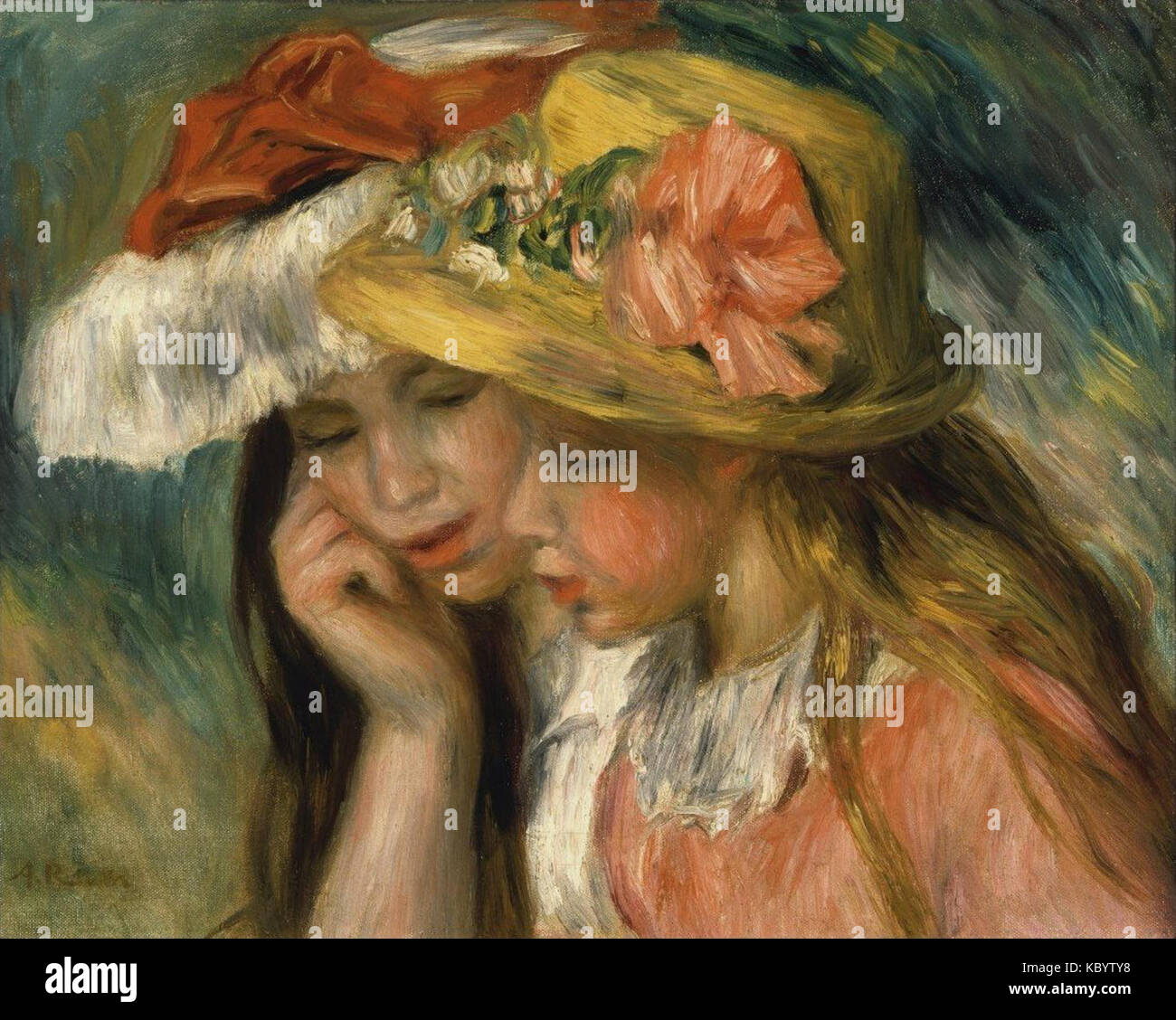 Two sisters renoir hi-res stock photography and images - Alamy