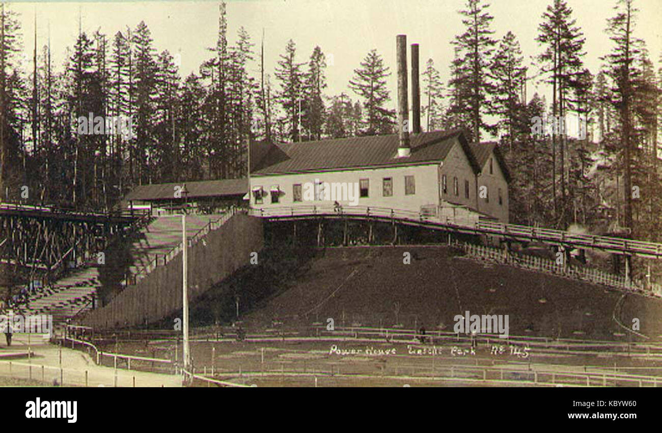 Powerhouse for the Lake Washington Cable Railroad Company at foot of ...