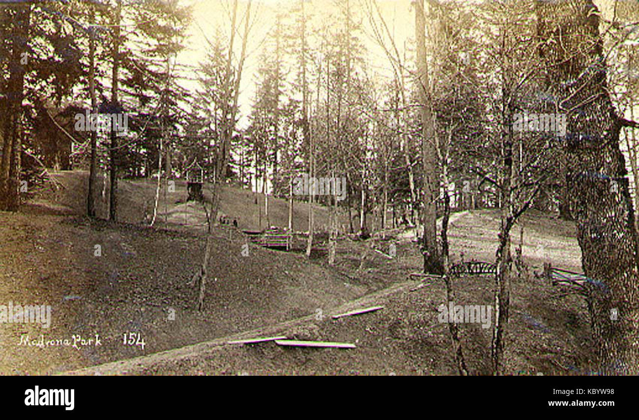 Madrona Park, Seattle, Washington, ca 1891 (LAROCHE 150 Stock Photo - Alamy