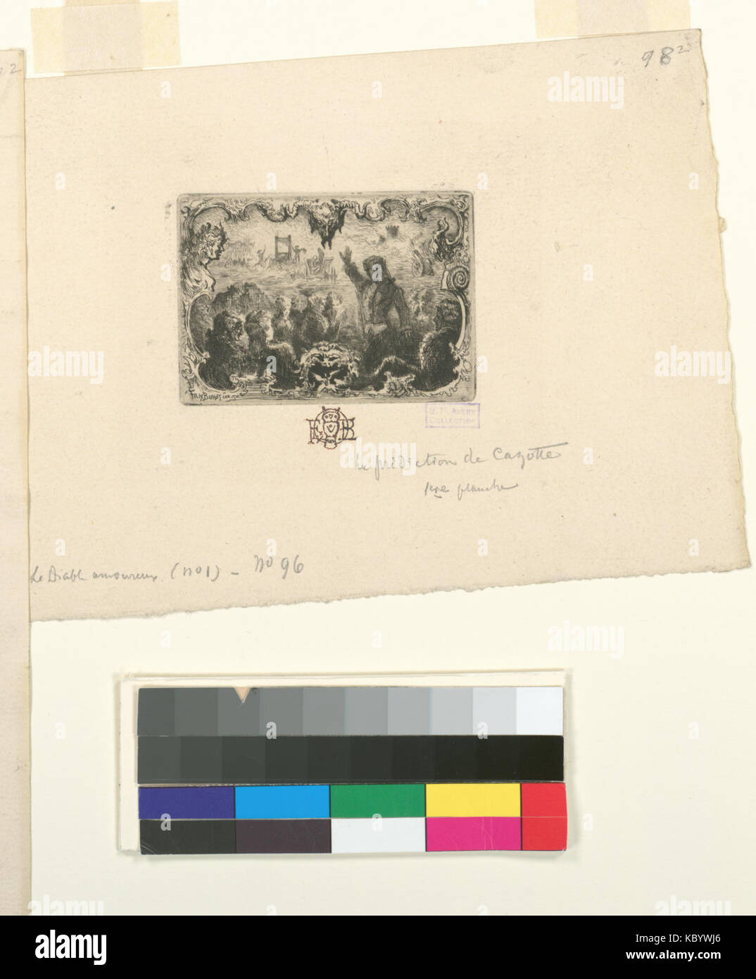 A vignette from the NYPL collection, showing a detailed illustration or ...
