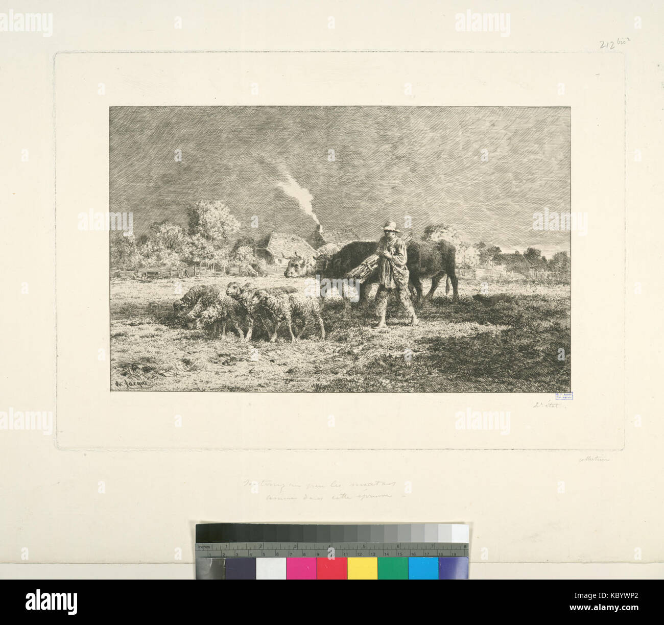 'L'orage' (The Storm) is a dramatic work depicting a stormy scene. The ...