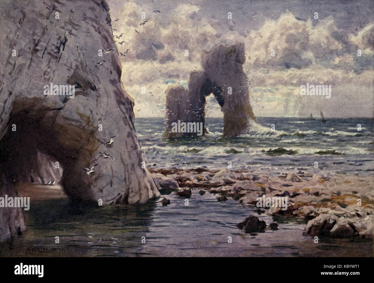 Map of freshwater bay hi-res stock photography and images - Alamy