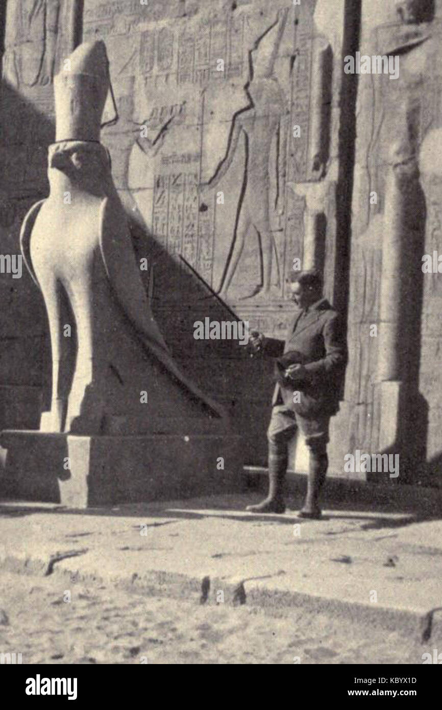 Arthur Weigall, a notable British Egyptologist and archaeologist, is ...