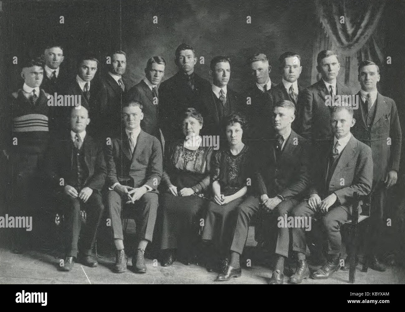 1920 Locust yearbook p. 160 (Glee Club Stock Photo - Alamy