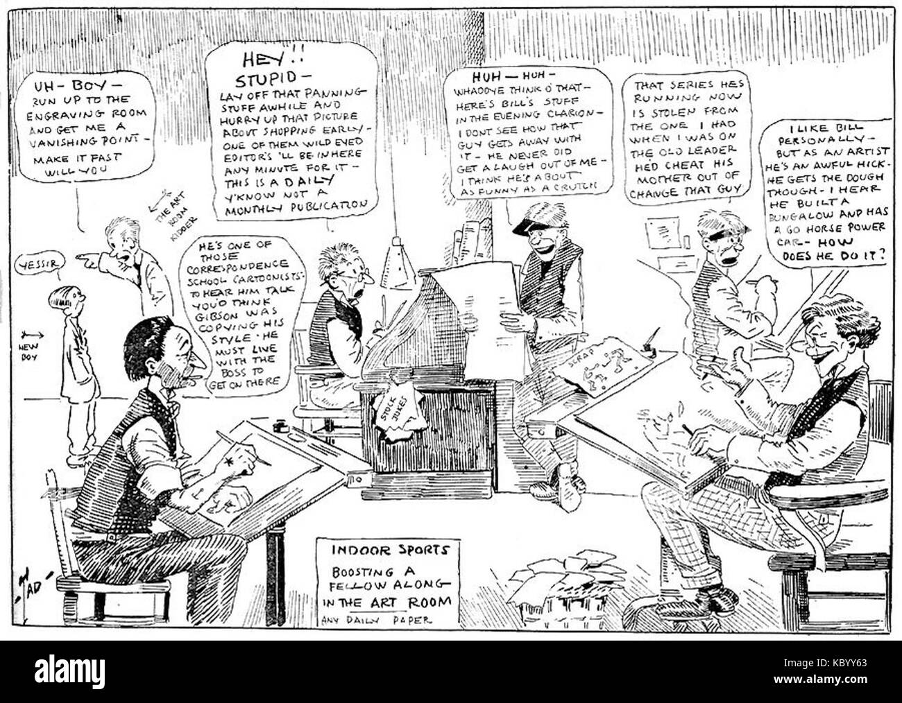 Cartoonist cartoonists cartoon hi-res stock photography and images - Alamy