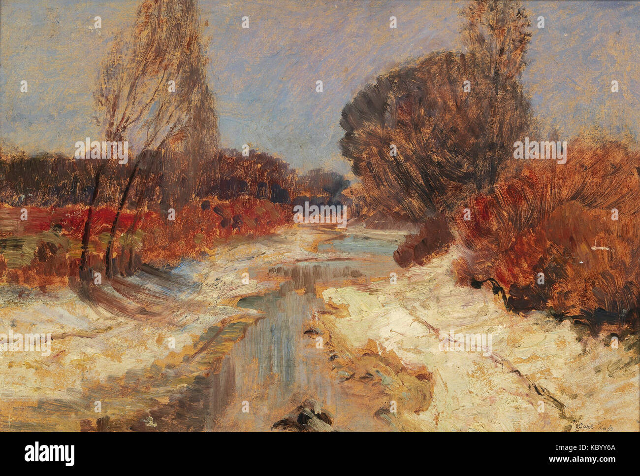 Carl Weiss Donau Au Stock Photo - Alamy