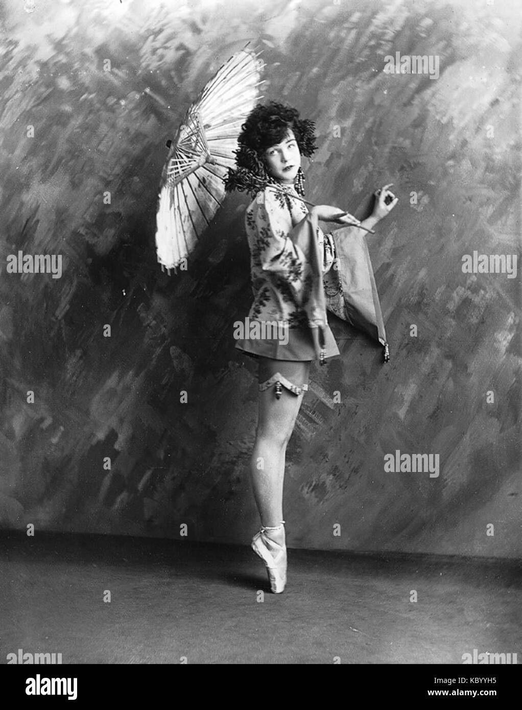 Miss Finney dancing Stock Photo - Alamy