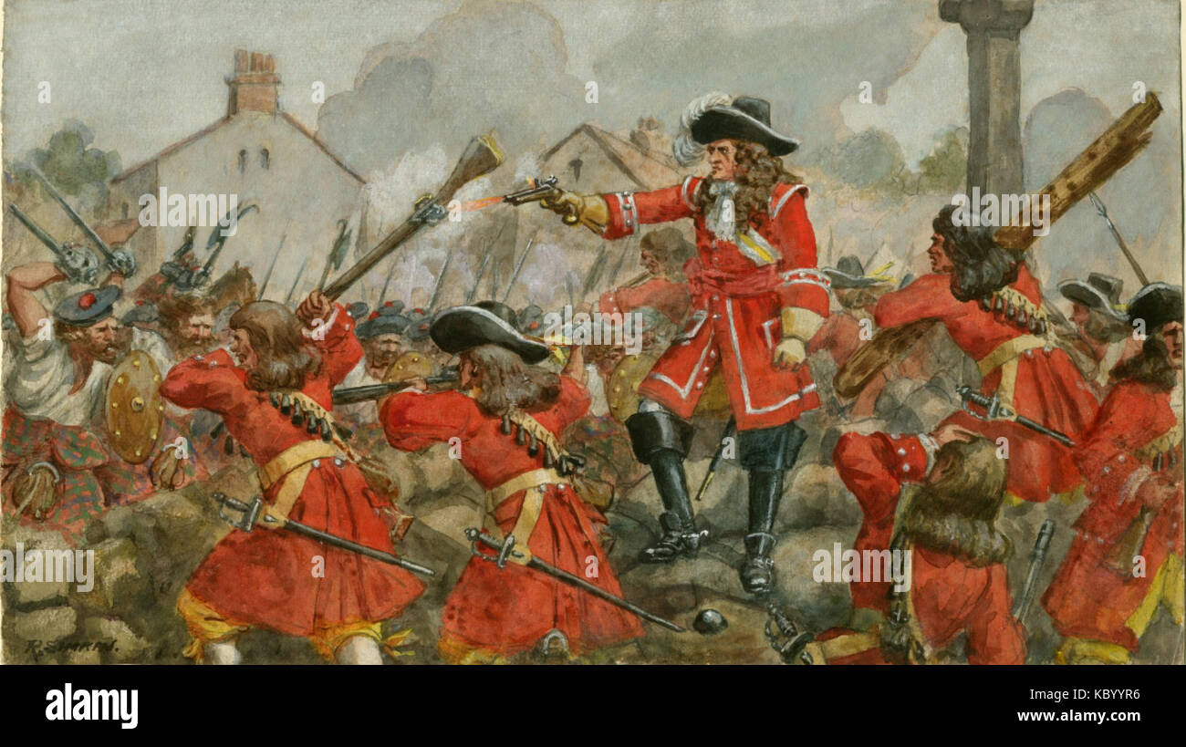 Defence of Dunkeld Stock Photo - Alamy