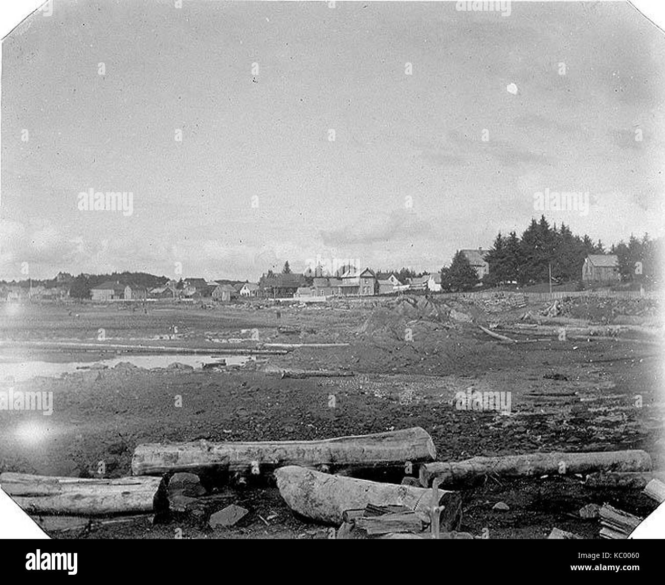 Pacific ocean from beach Black and White Stock Photos & Images - Alamy